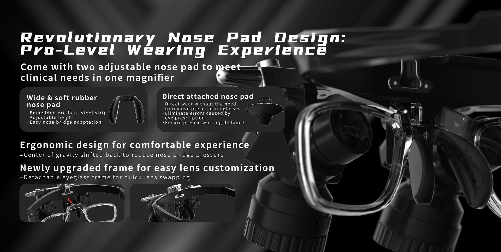 Eighteeth Brilliance 48° PRO ERGO 5x Loupe & Wireless Z Kablosuz Işık ...